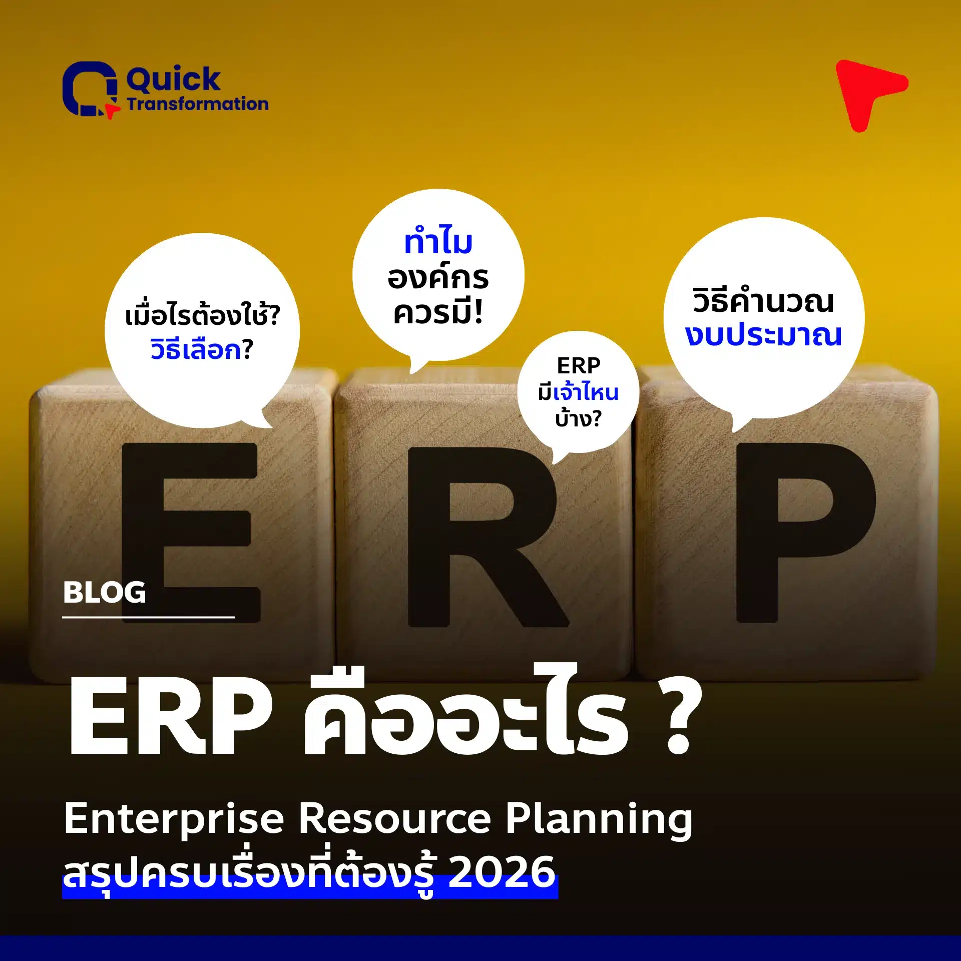 ERP คืออะไร [อัปเดต 2025] หาคำตอบตอบอย่างละเอียดได้ในบทความนี้