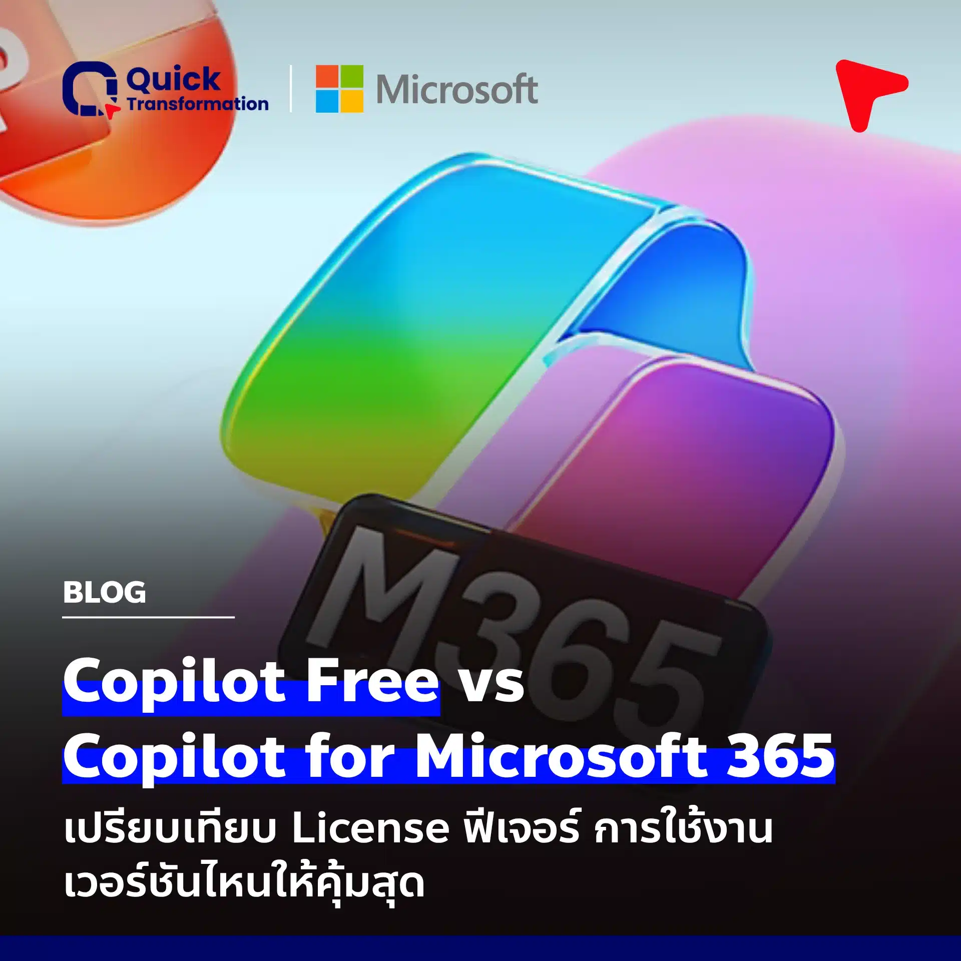 Microsoft Copilot Free vs Copilot for M365 เข้าใจก่อนเลือกใช้งาน